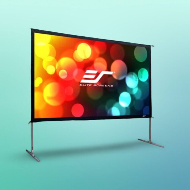 Lej Projektorlærred på 300x170cm. - NAWI